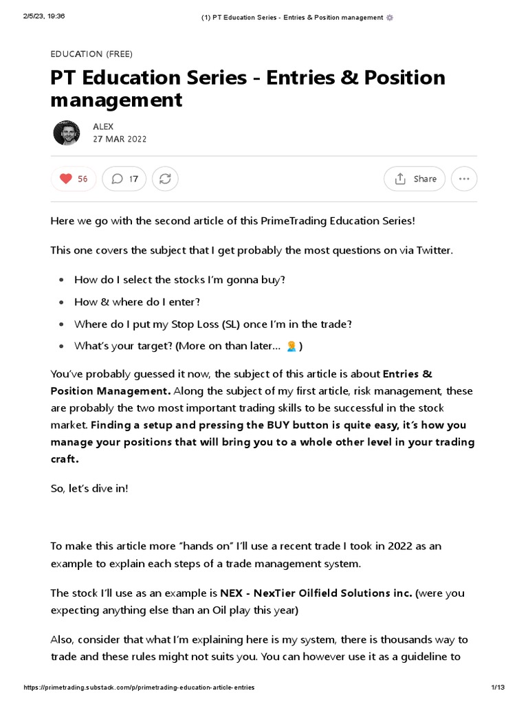 Stock Entries & Position Management Guide | PDF | Business