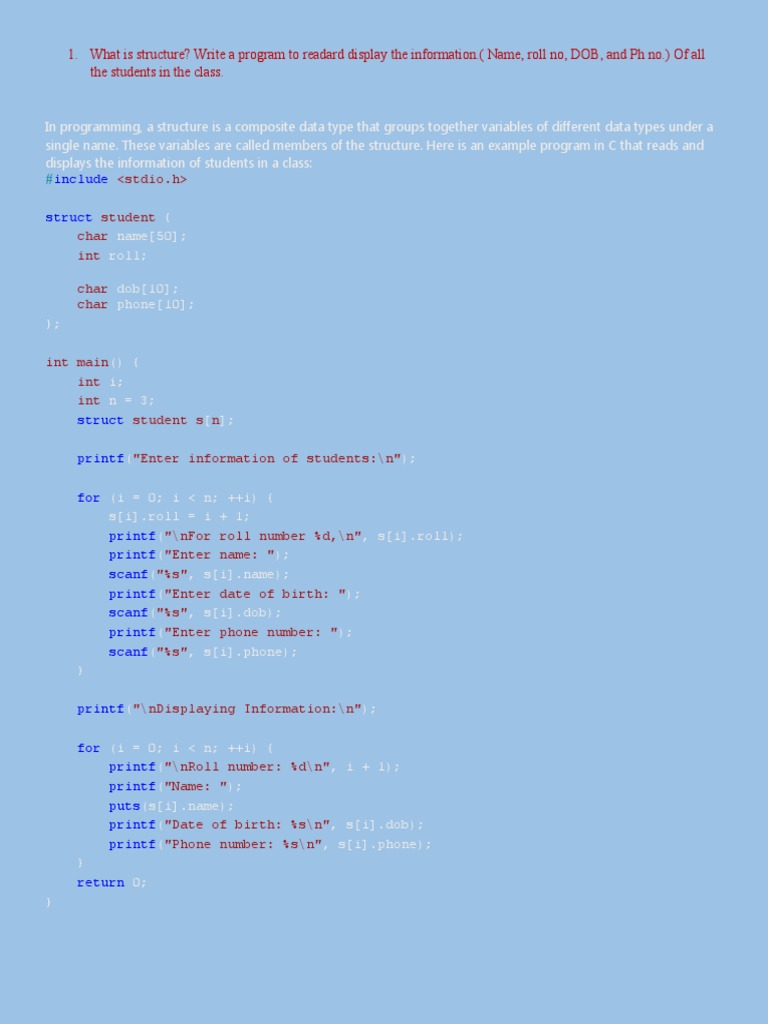 C Programming Qanda Pdf Pointer Computer Programming Algorithms 9891