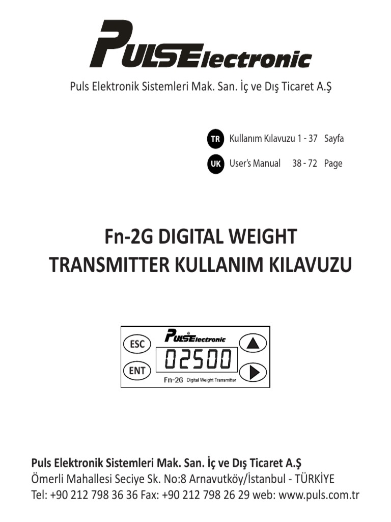 Cantar Aditivi Fn-2G | PDF