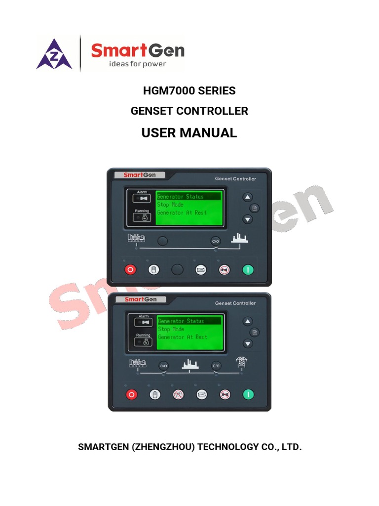 HGM7200 en | PDF | Relay | Parameter (Computer Programming)