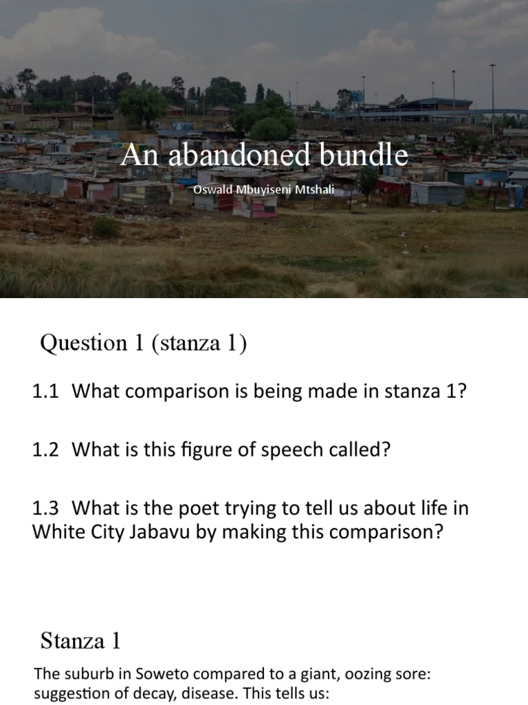 An Abandoned Bundle | PDF