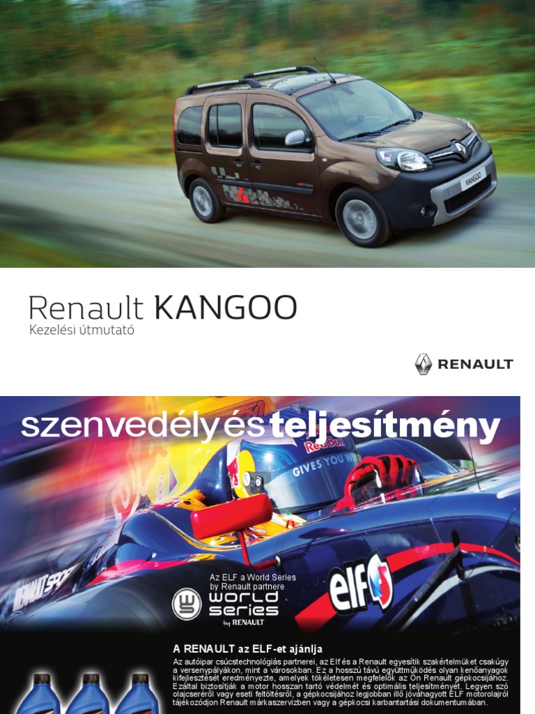 Kezelesiutmutato Kangoo | PDF