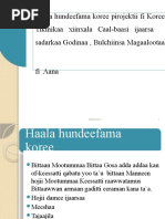 Qajeelfama Kenniinsa Waraqaa Ragaa Ga | PDF