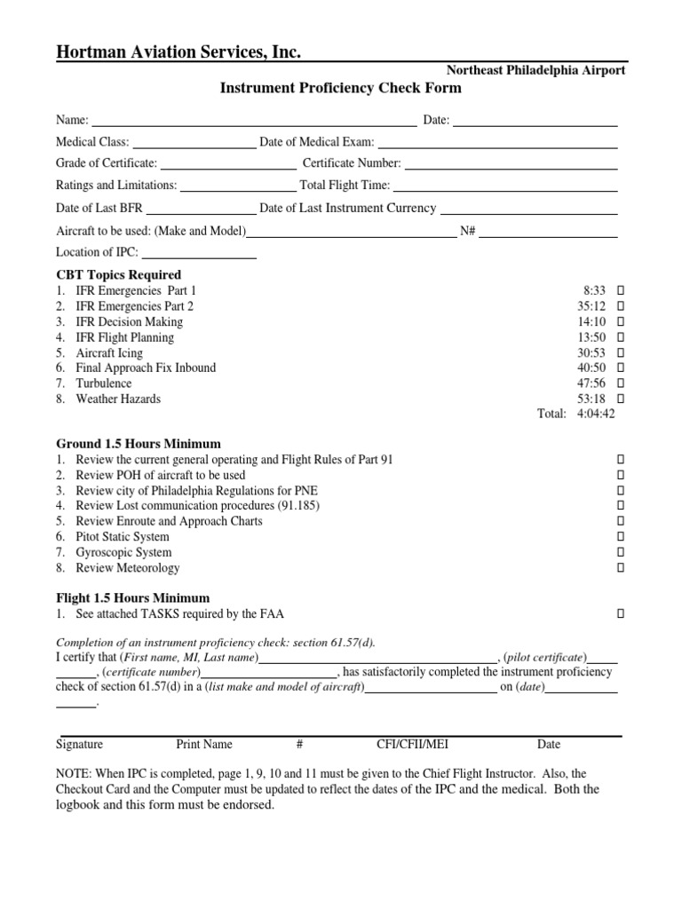 IPC Test | PDF | Instrument Flight Rules | Aerospace
