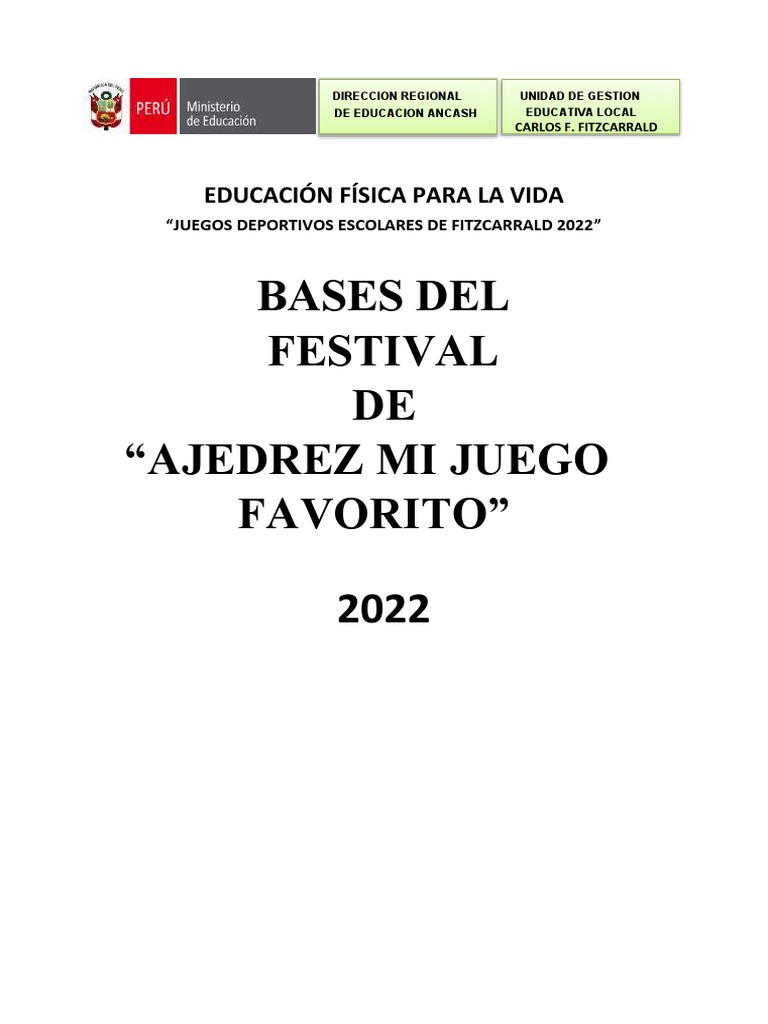 Bases Ajedrez | PDF