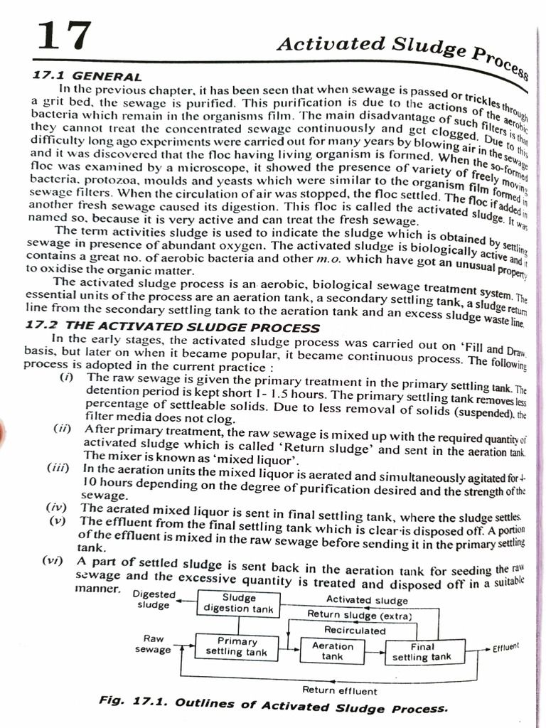 Activated Sludge Process | PDF | Sewage Treatment | Water Pollution