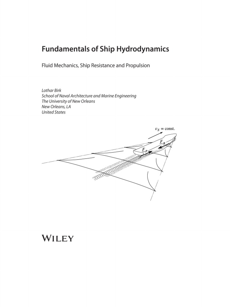 Fundamentals of Ship Hydrodynamics | PDF