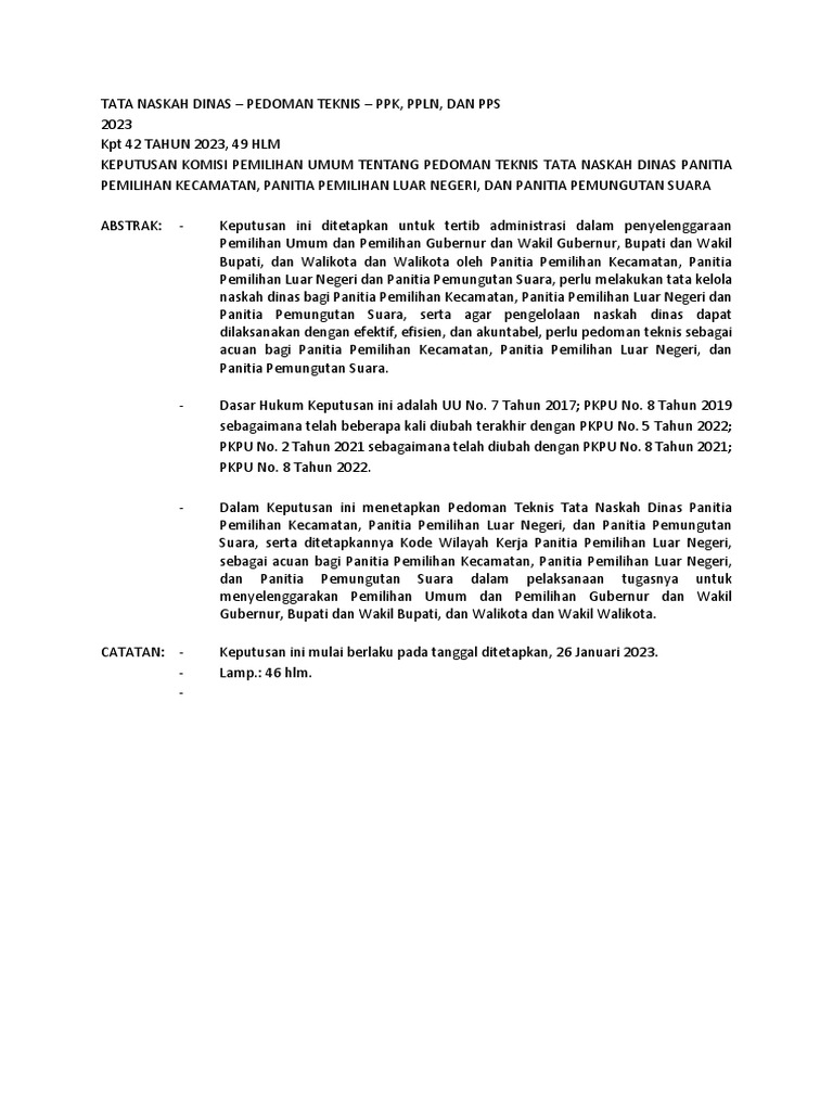 2023 Abskpt 042 | PDF | Pengelolaan Keuangan & Uang | Teknologi & Rekayasa