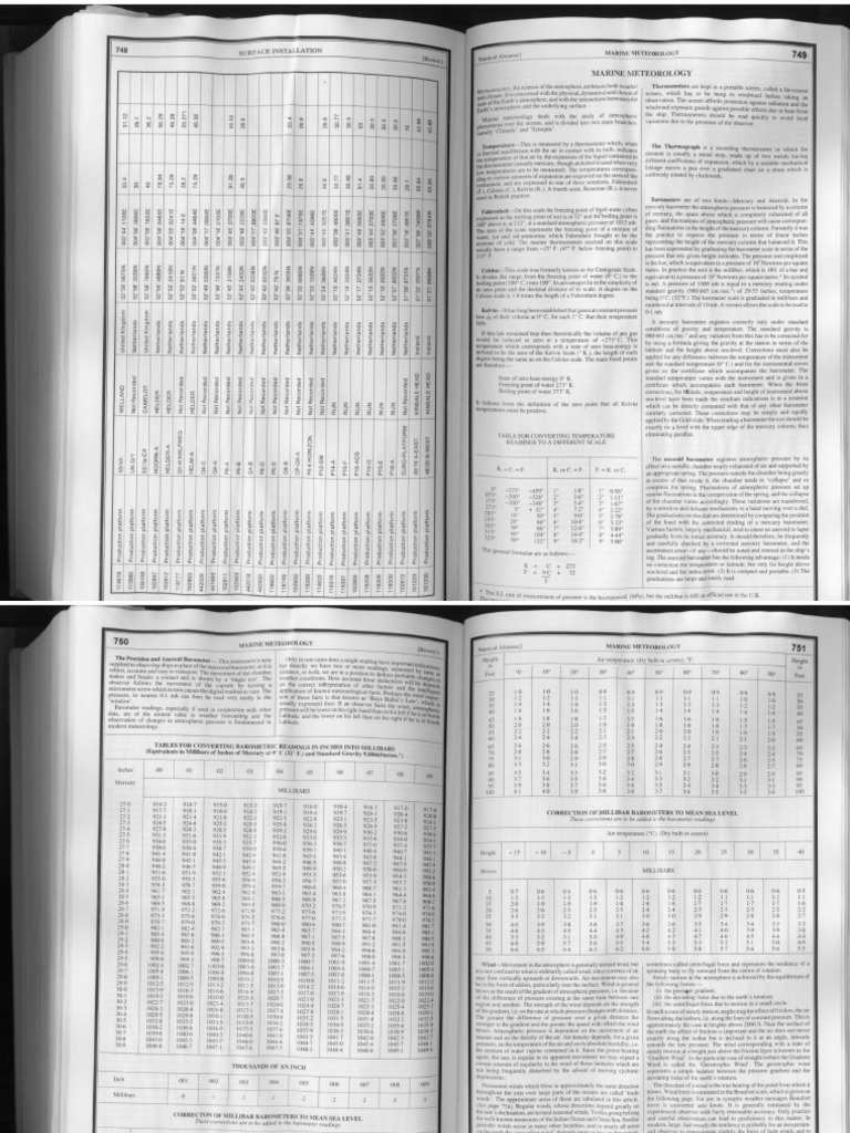 Browns Almanac - Meteorology | PDF