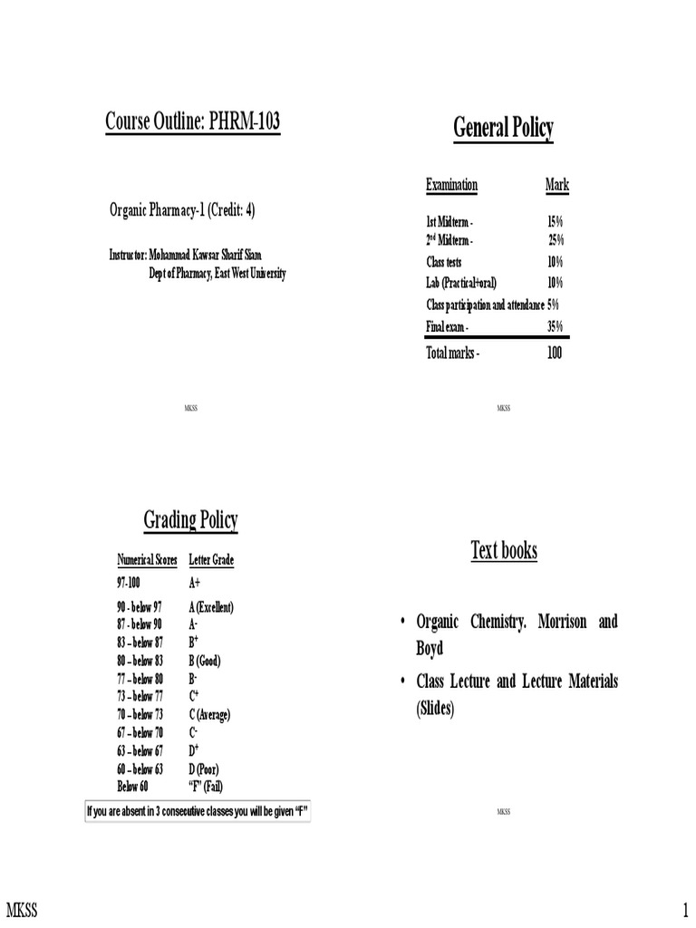 EWU PHRM 103 Lecture Slides 1 Edit | PDF EWU PHRM 103 Lecture Slides 1 Edit | PDF