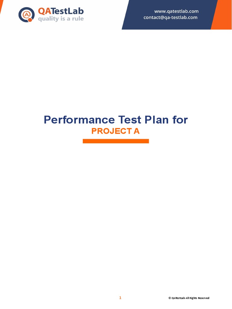 QATestLab - Performance Test Plan | PDF | Software Testing ...