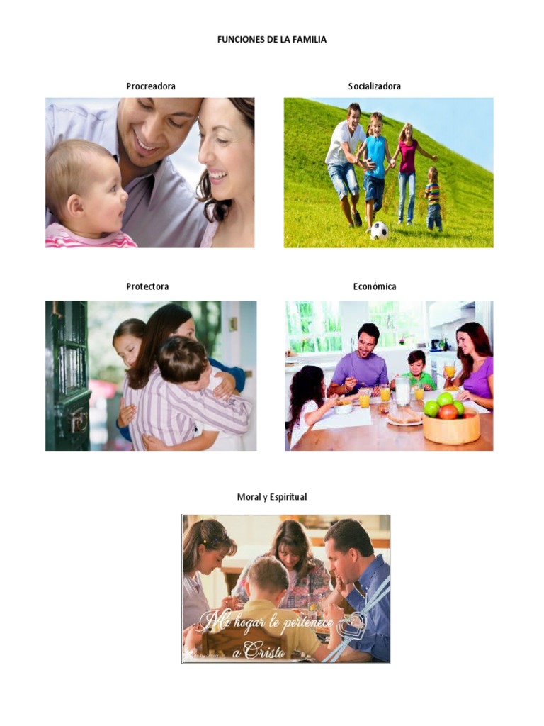 Funciones de La Familia | PDF