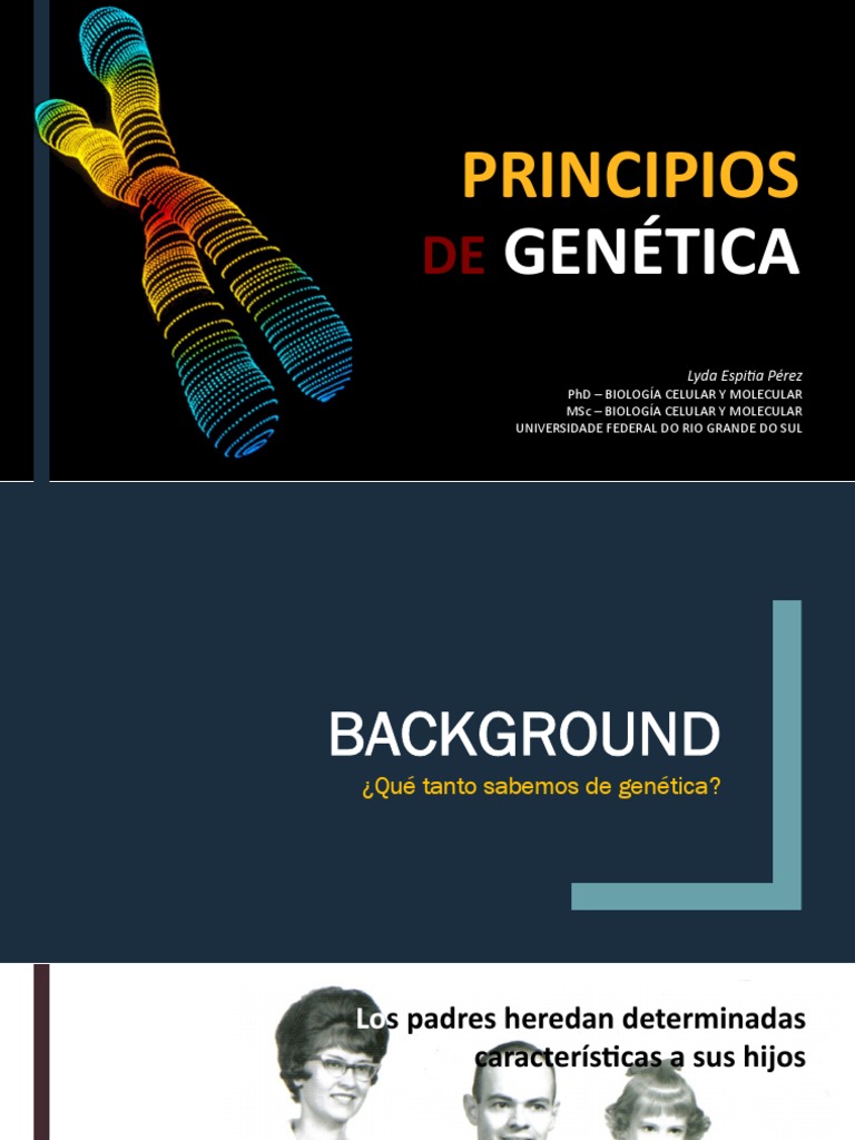 Clase 1 Genética | PDF | Dominancia (Genética) | Cigosidad