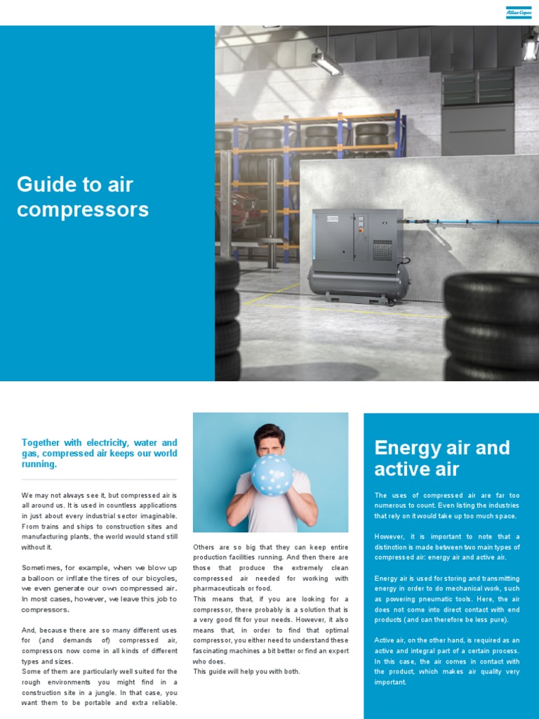 Guide To Air Compressors en Us | PDF | Manufactured Goods | Mechanical ...
