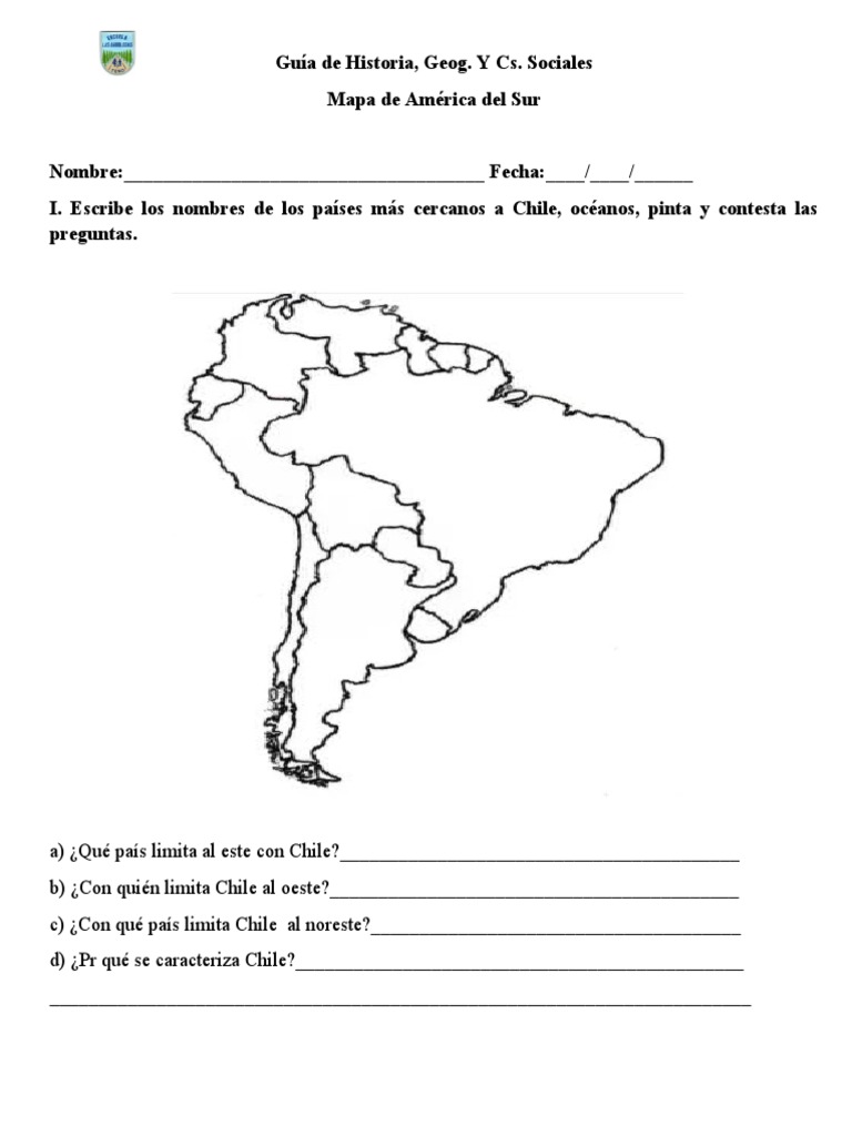 Guía de Historia N°3 América Del Sur | PDF