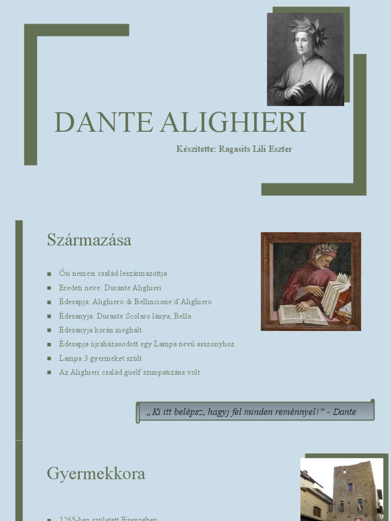 Dante | PDF
