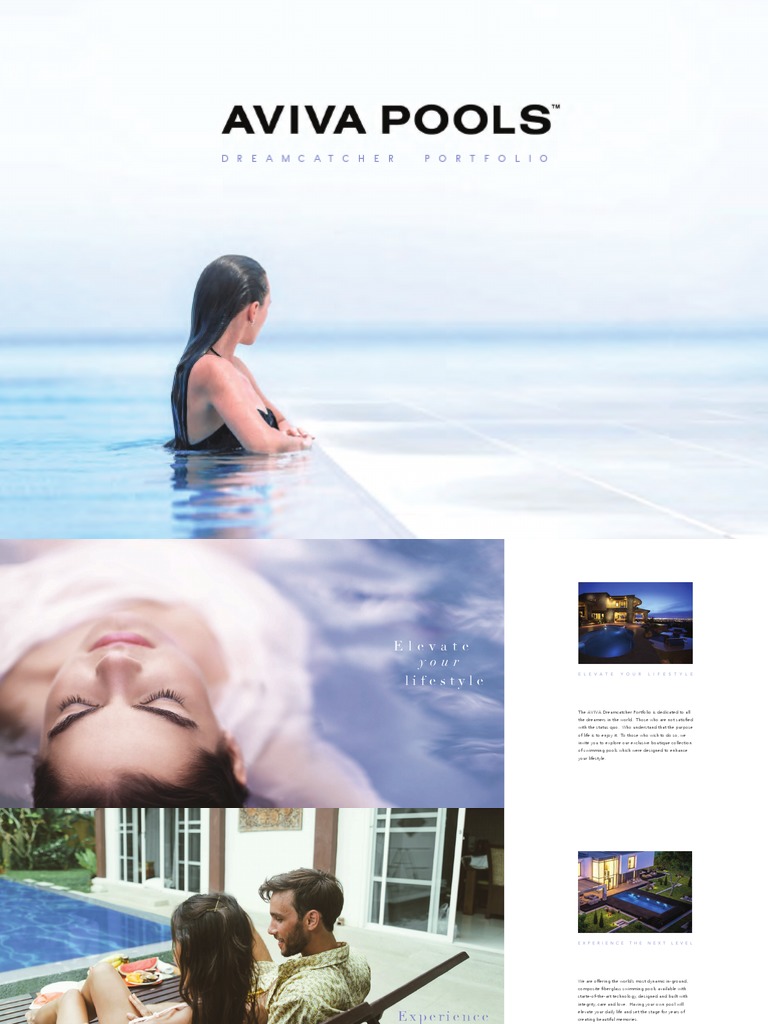 AVIVA Brochure | PDF | Swimming Pool | Spa