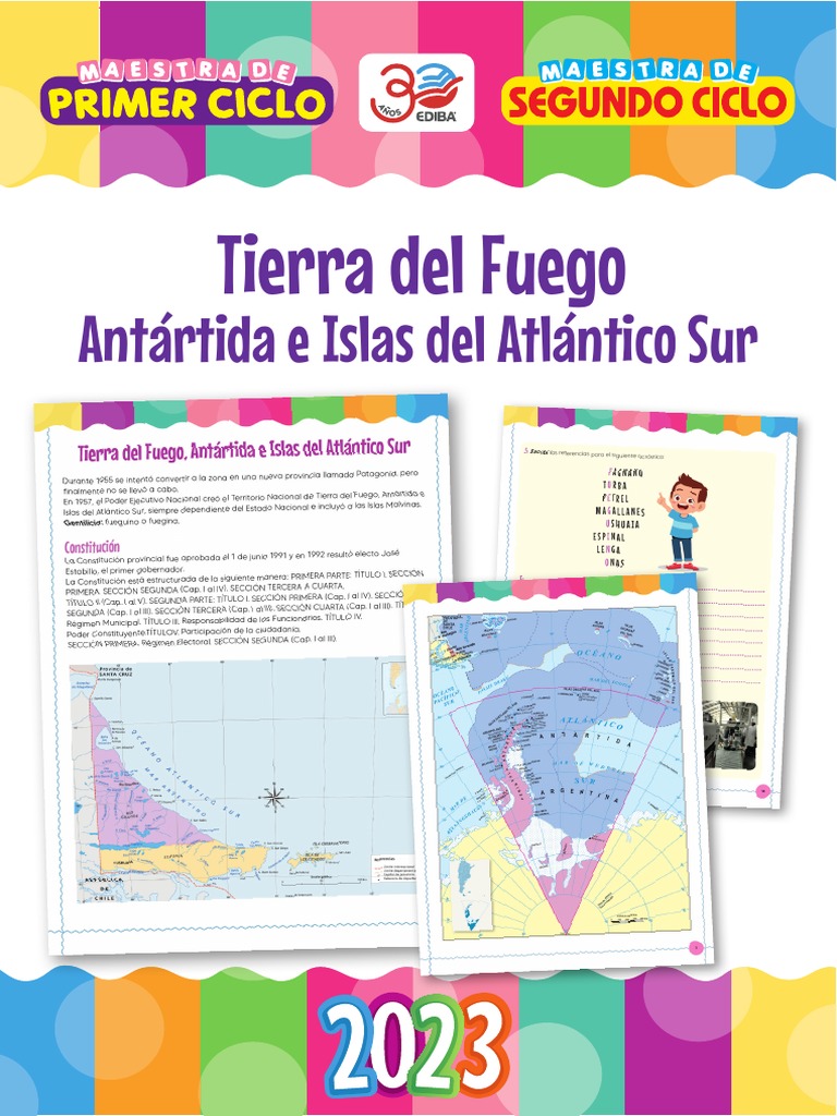 Provincia Del Tierra Del Fuego | PDF | Andes | océano Atlántico