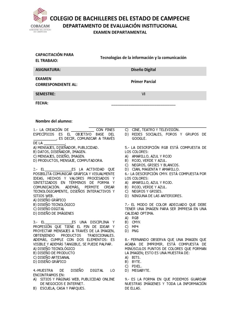 01 Parcial Dis Dig | PDF | Color | Azul