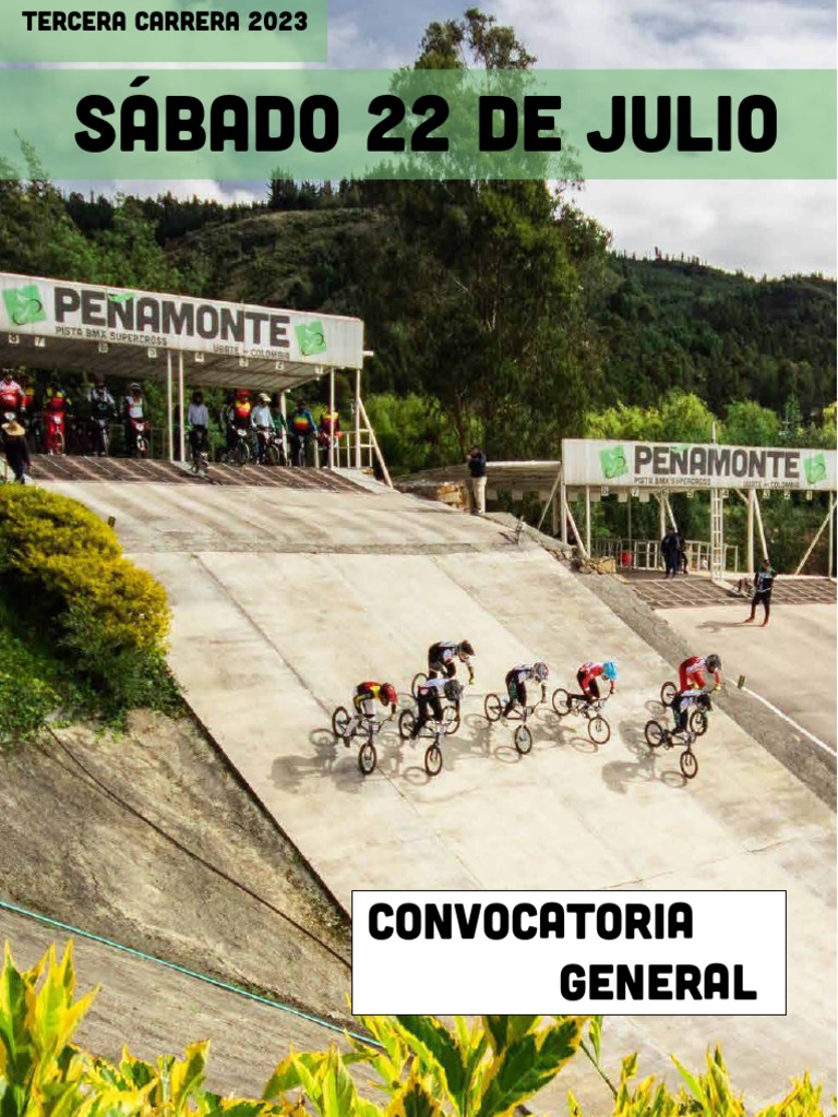 Convocatoria 3ra Carrera Peñamonte 2023 Julio22 | PDF | Viaje de ...