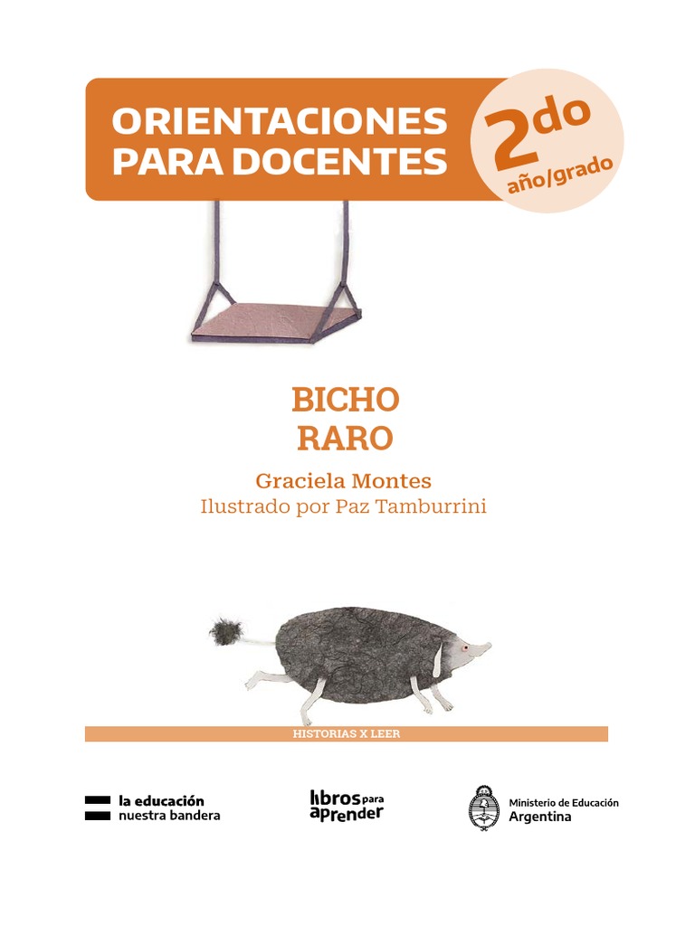 Orientaciones para Docentes - Bicho Raro | PDF