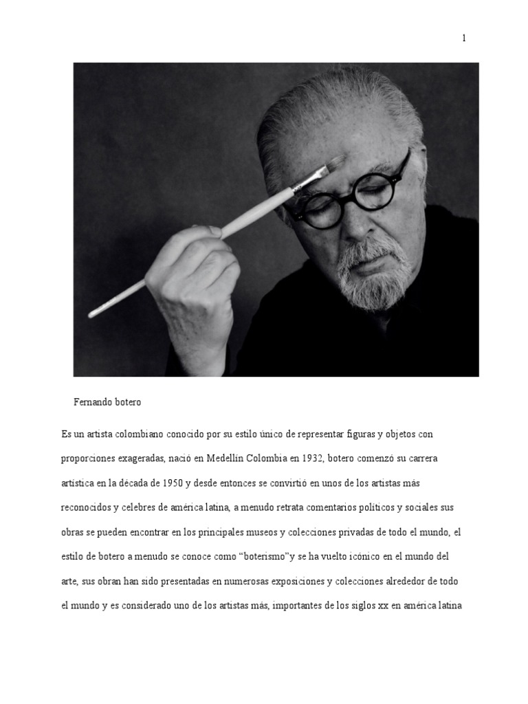 Fernando Botero | PDF