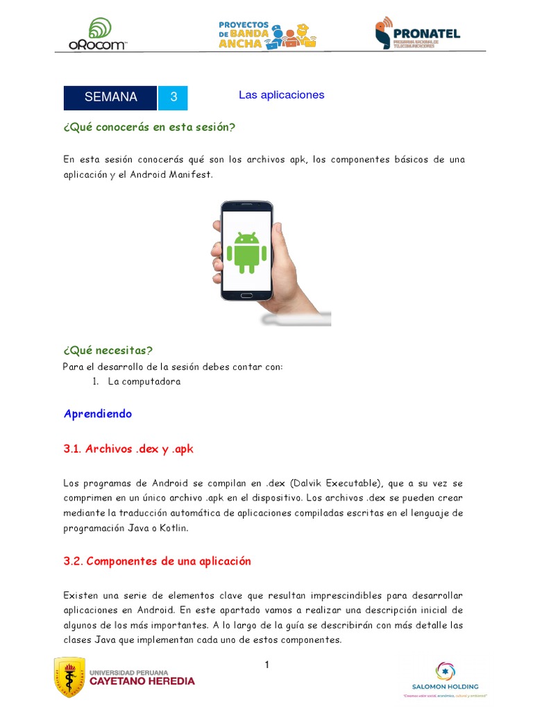 Guia3 Basico | PDF | Software de la aplicacion | Android (sistema ...
