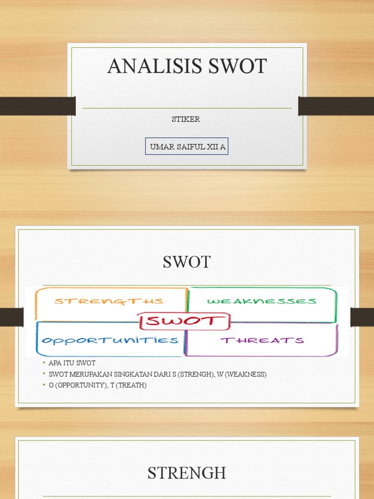 Analisis Swot | PDF