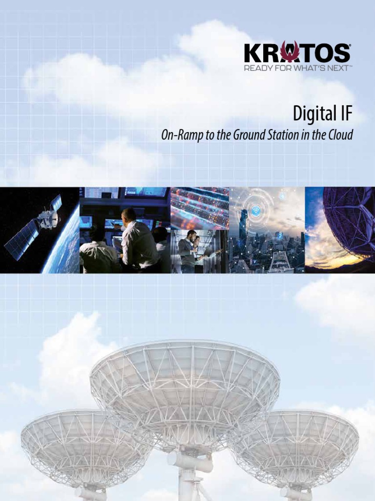 Kratos Digital IF On-Ramp To The Ground Station in The Cloud | PDF ...