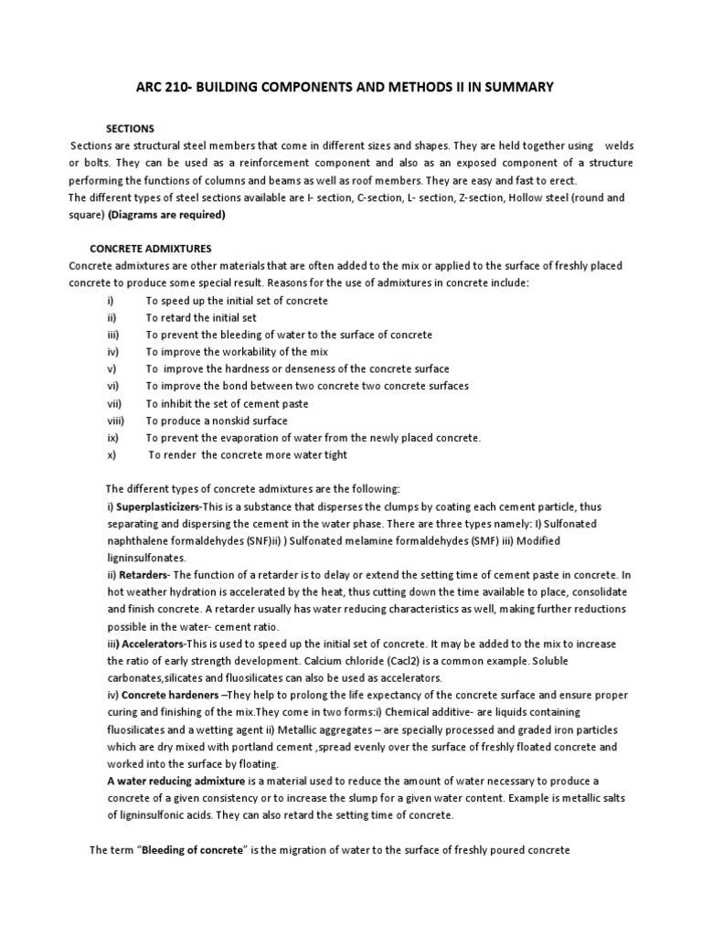 Arc 210 Notes - Combined - 000 | PDF | Asbestos | Varnish