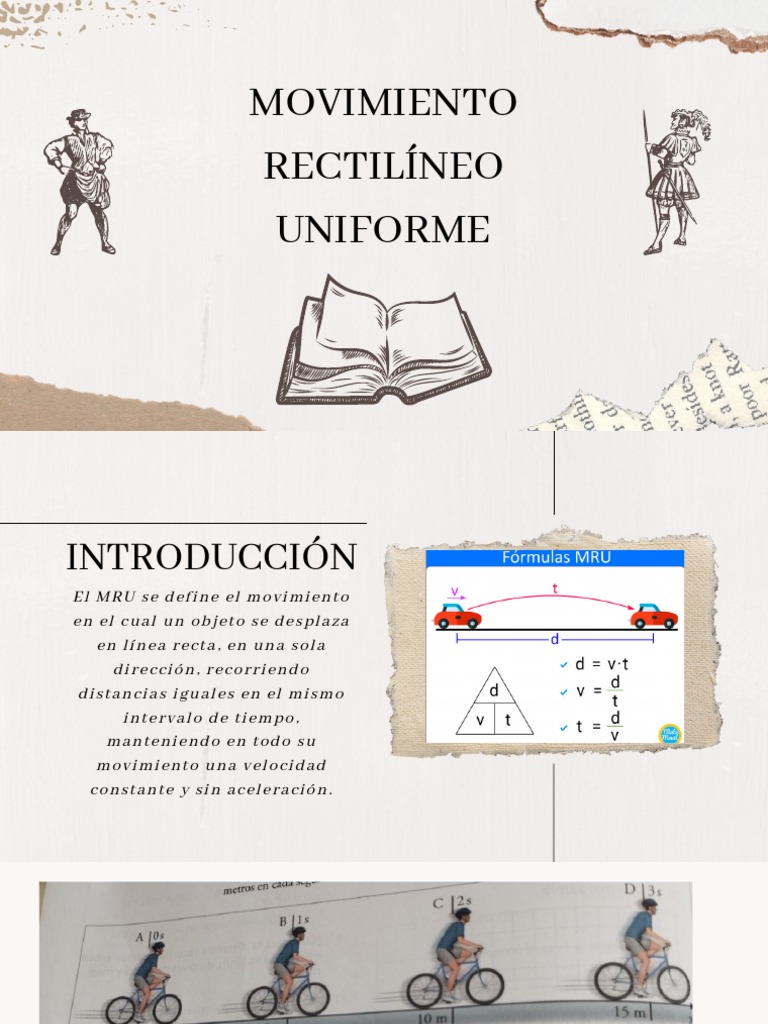 Movimiento Rectilineo Uniforme | PDF
