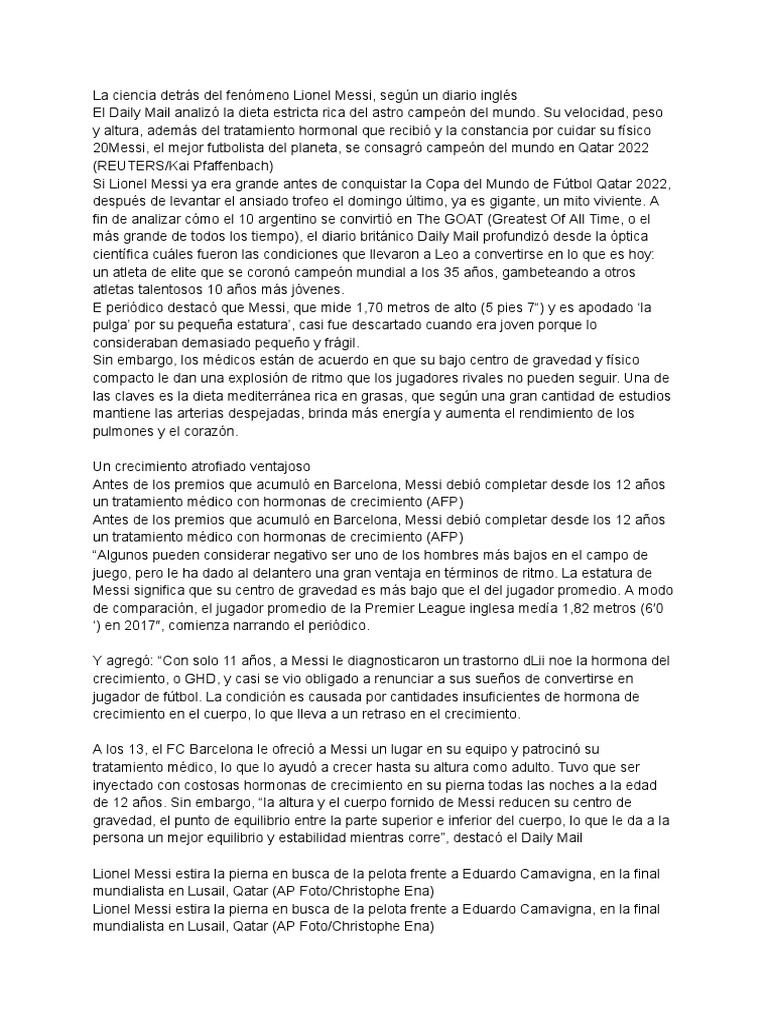 Don Mesiii | PDF | Lionel Messi | Asociación de Futbol