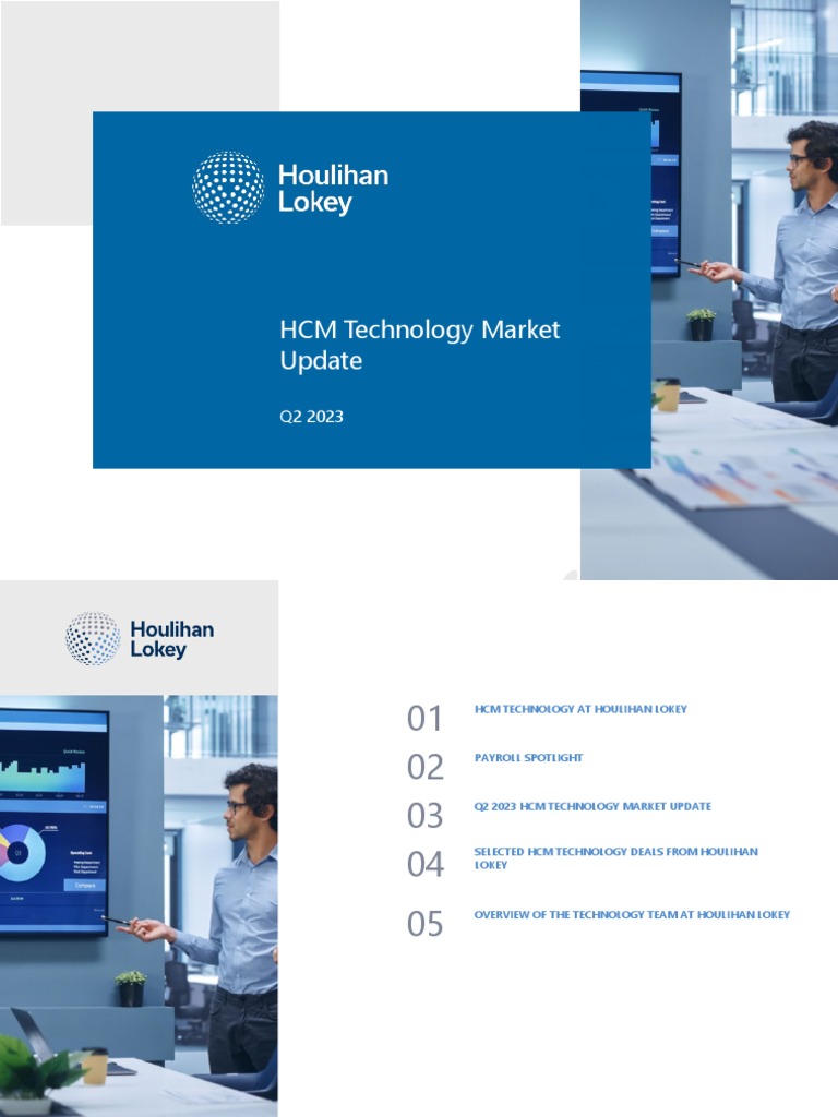 Houlihan Lokey HCM Technology Market Update q2 2023 | PDF | Cost Of ...