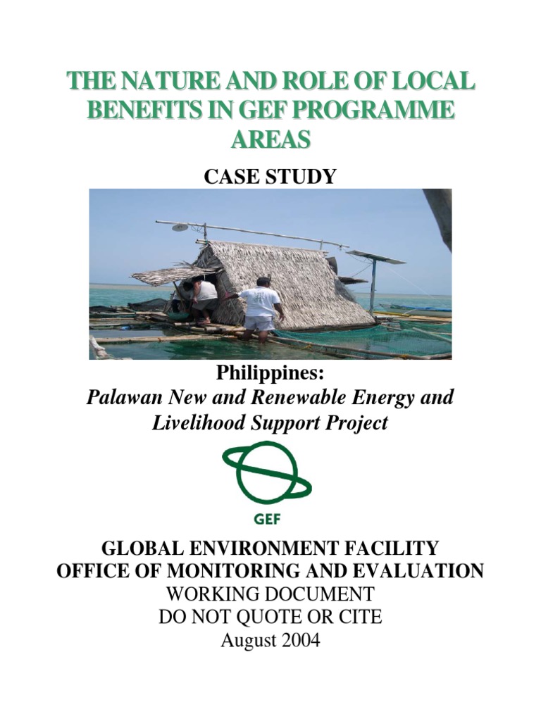 LB Case Study Philippines Climate Change | PDF | Renewable Energy | Biogas