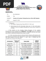 PNP Property Inventory Management 2022 | PDF | Inventory | Logistics