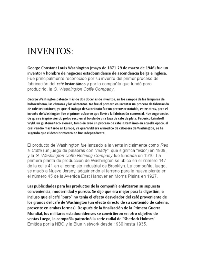 George Washington | PDF