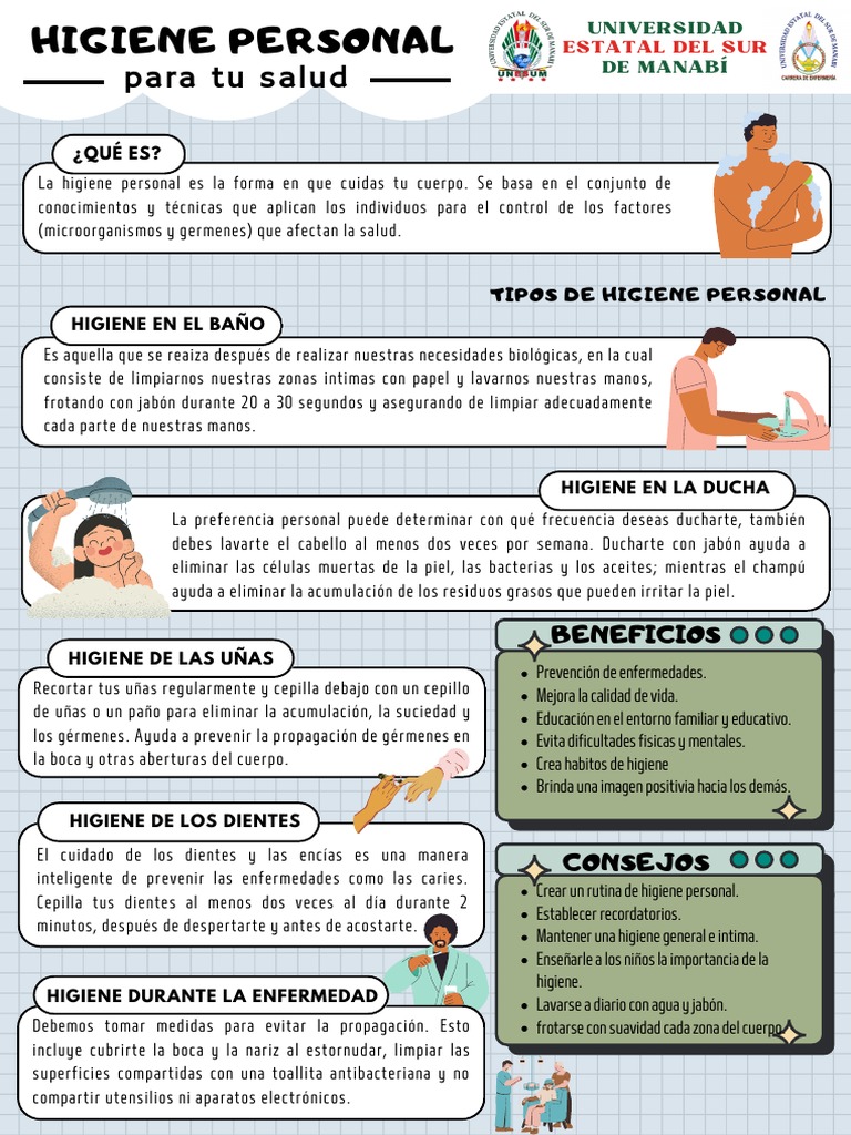 Beneficios de la Higiene Personal | PDF | Higiene | Ciencias de la Salud