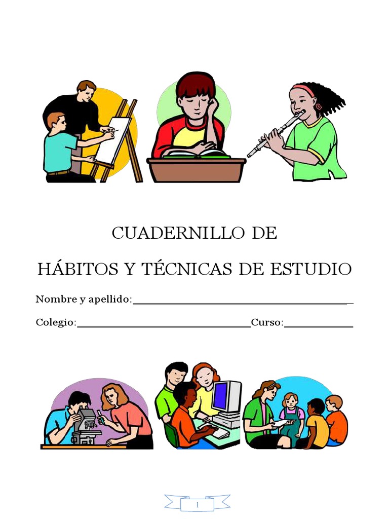 Cuadernillo - Habitos y Tecnicas de Estudio - 6 GRADO | PDF | Memoria | Aprendizaje