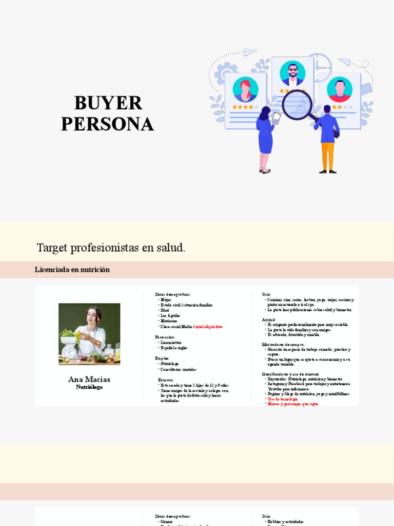 U3 - ADJ - 01 Plantilla Buyer Persona - ES 2 | Descargar gratis PDF ...