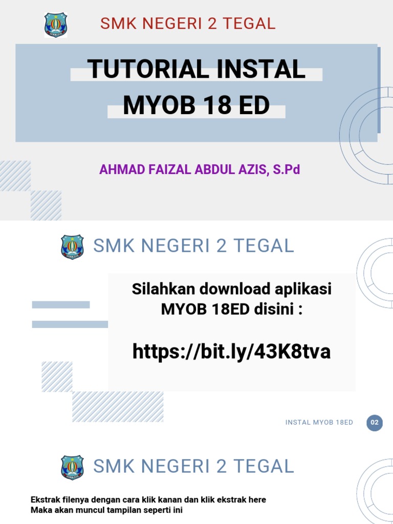 Instal MYOB 18ED: Panduan Lengkap | PDF
