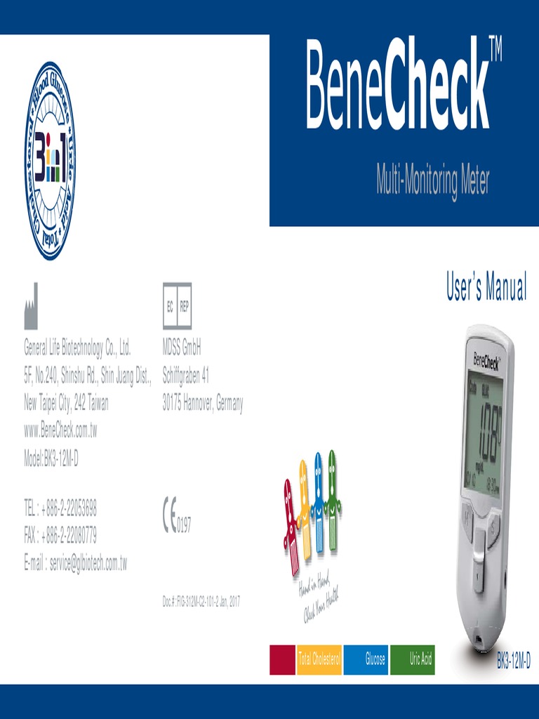 Multi-Monitoring System User Manual Manual General Life Biotechnology ...