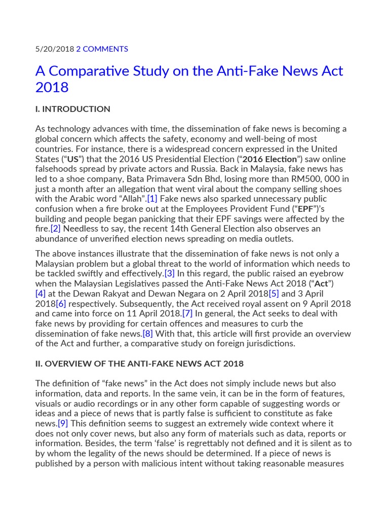 Anti-Fake Laws News | PDF | Social Media | Popular Culture & Media Studies