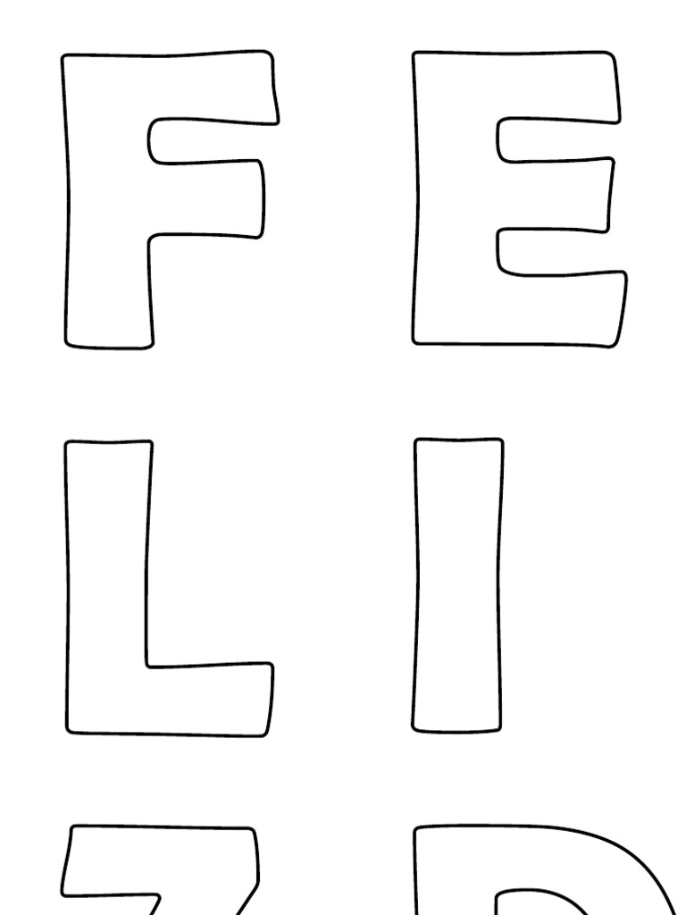 Letras para Murales | PDF