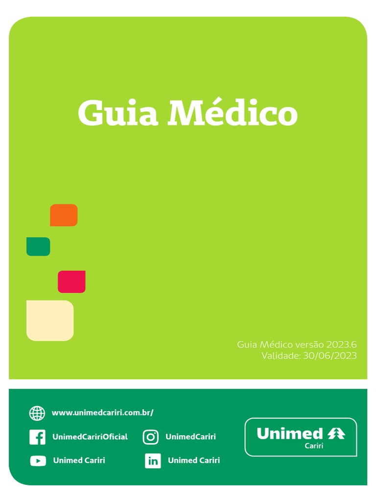 Guia Medico 2023.6 | PDF | Hospital | Remédio
