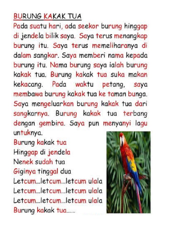 Cerita BM Tahun 2 | PDF