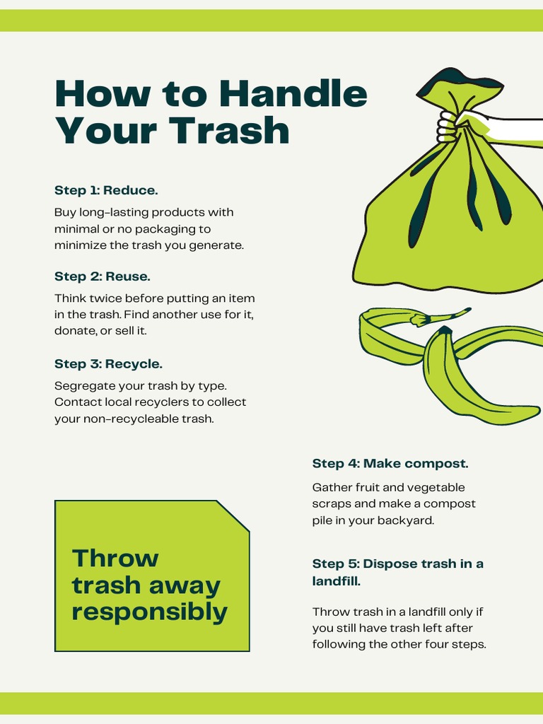 Smart Trash Management Guide | PDF | Home & Garden