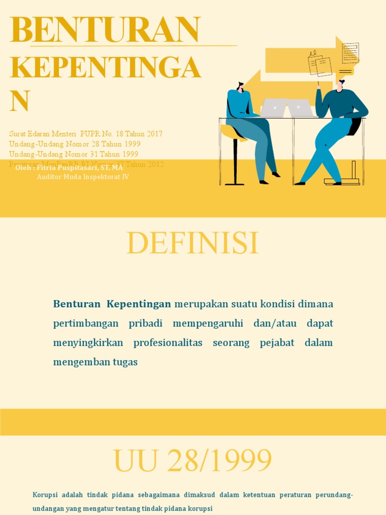 Benturan Kepentingan | PDF