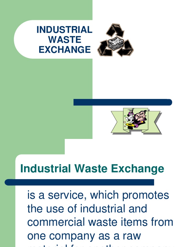 Waste Exchange | PDF | Waste Management | Recycling