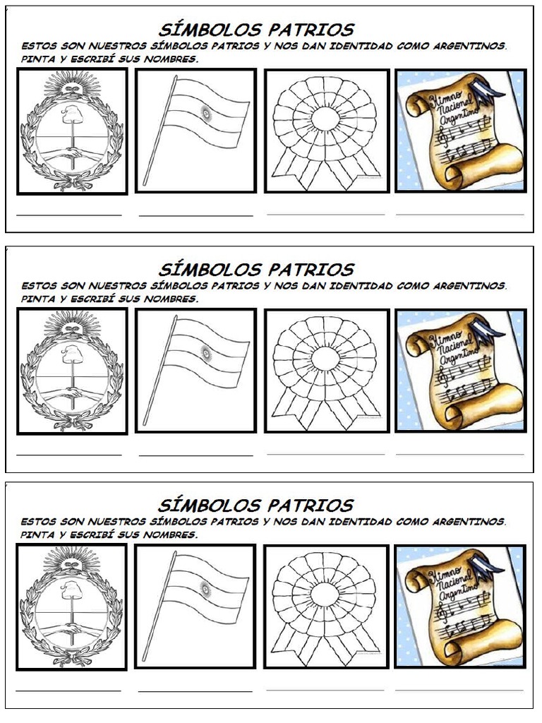 Mis Simbolos Patrios Pdf