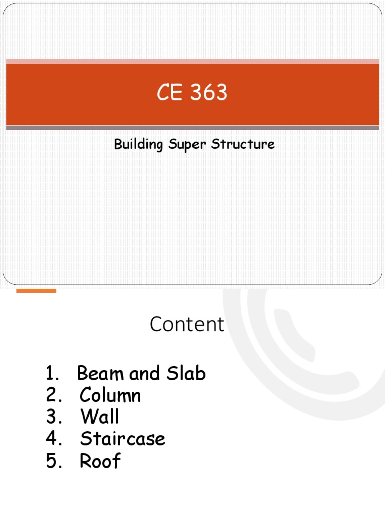 Structural Engineering Basics | PDF | Stairs | Beam (Structure)